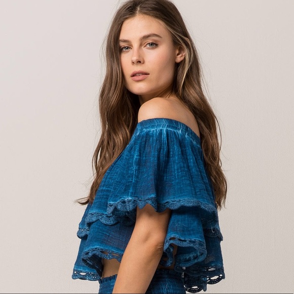 Rip Curl | Tops | Nwt Rip Curl Dream Beam Off The Shoulder Top | Poshmark